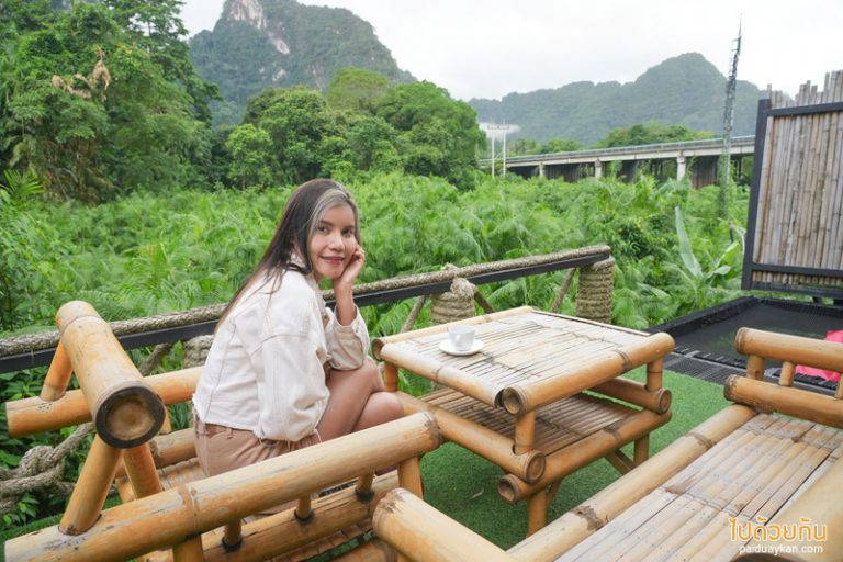 สูดอากาศบริสุทธิ์ มองวิวเขา Bridge hill café เขาสก | ไปด้วยกัน เว็บไซต์ ...