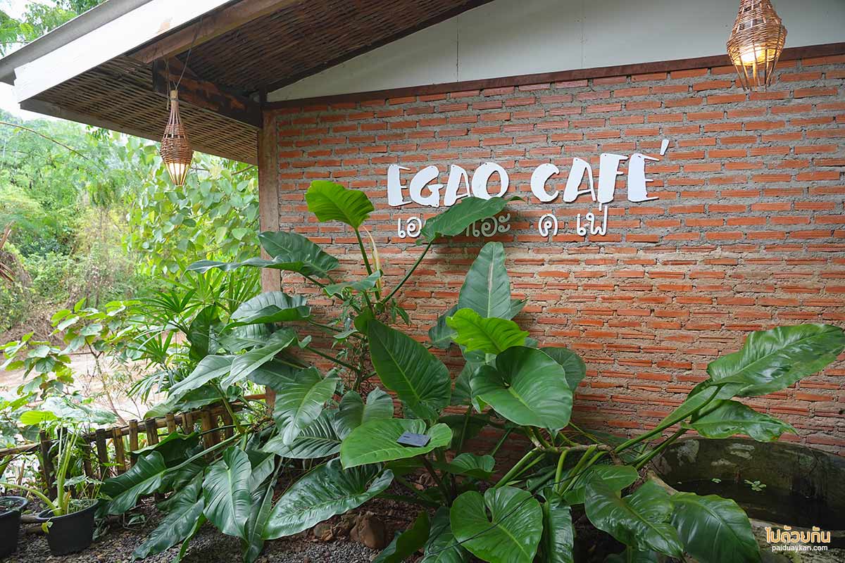 Egao Cafe เอะ กา โอะ คาเฟ่สไตล์ญี่ปุ่น กลางทุ่งนา บ่อเกลือ